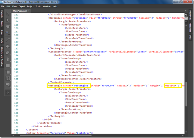 Windows developer future: Expression Blend 3: Support for the Silverlight Visual State Manager